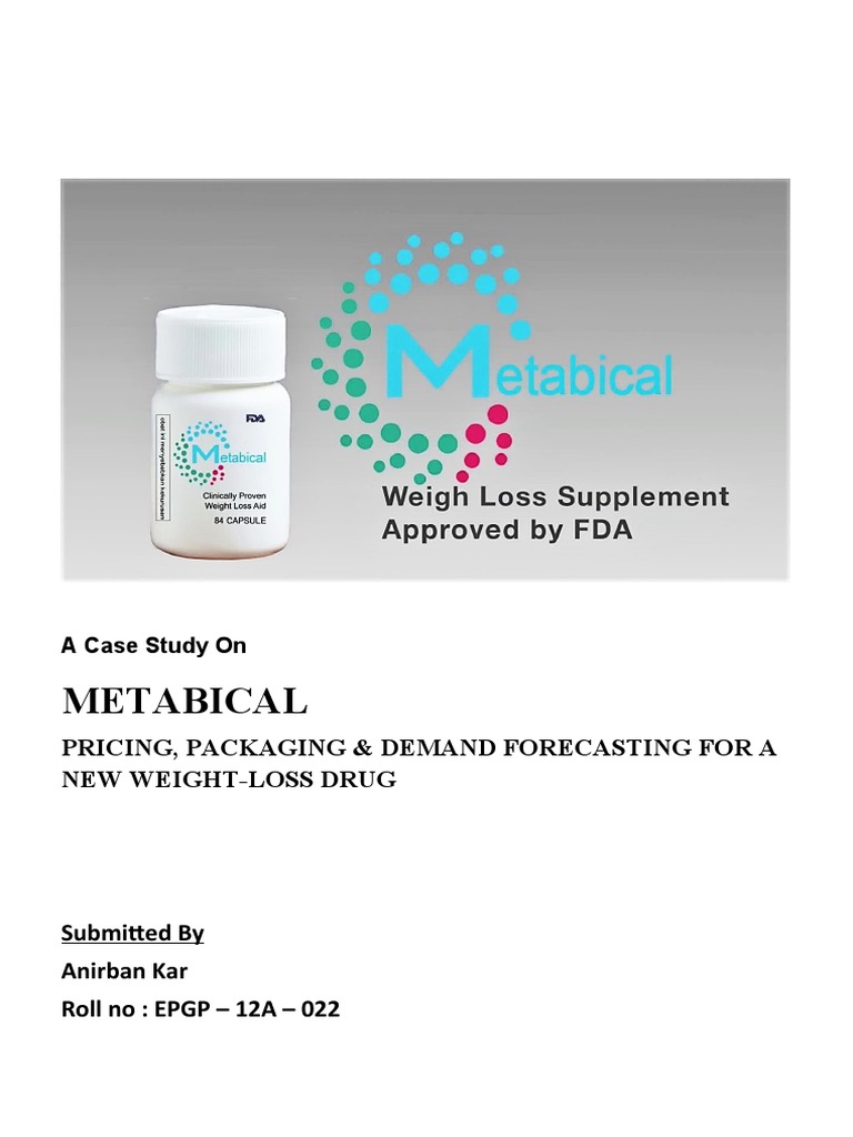 Metabical Demand, Forecasting | PDF | Weight Loss | Pricing