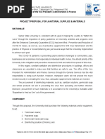 Letter of Request For Fogging and Misting | PDF | Health Sciences ...