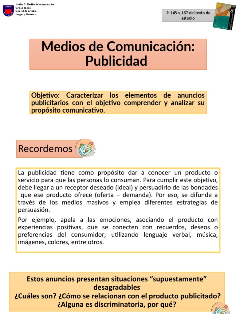 Publicidad 8vo | PDF | Publicidad | Póster