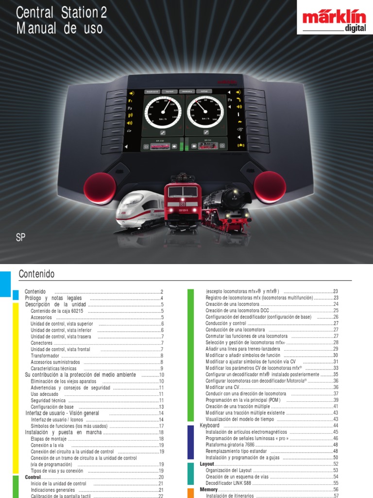 Marklin Manual - CS2 | PDF | USB | Transformador