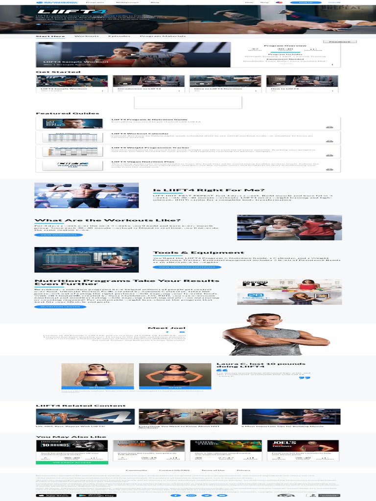 Get Started: Is LIIFT4 Right For Me? | PDF