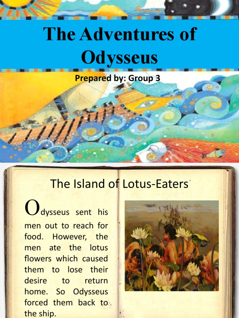 The Adventures of Odysseus: Prepared By: Group 3 | PDF | Odysseus | Homer