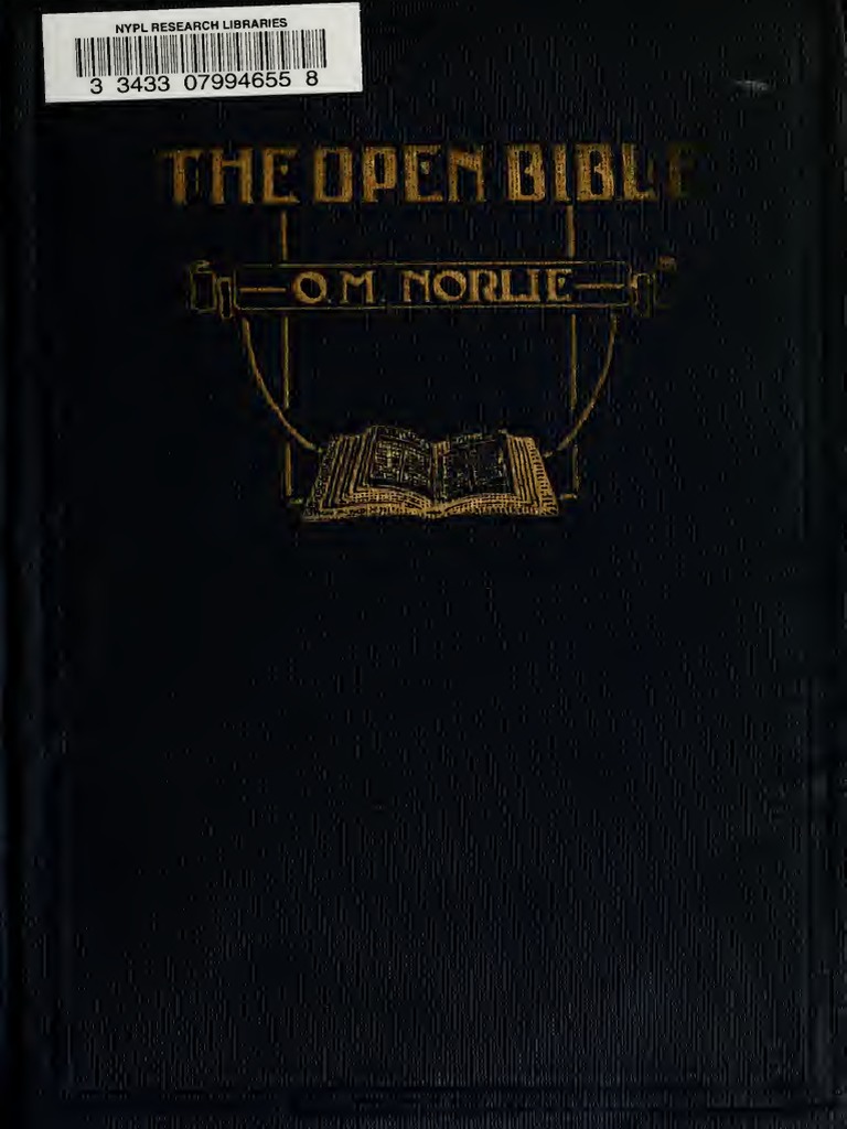 Openbible00norl PDF | PDF | Biblical Canon | New Covenant