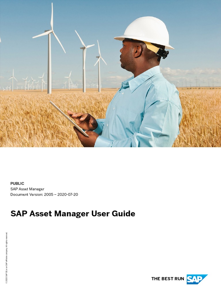 SAP Asset Manager User Guide | PDF | Cloud Computing | Mobile App