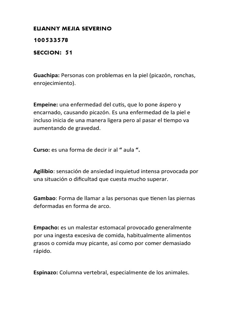 Terminos A Definir | PDF