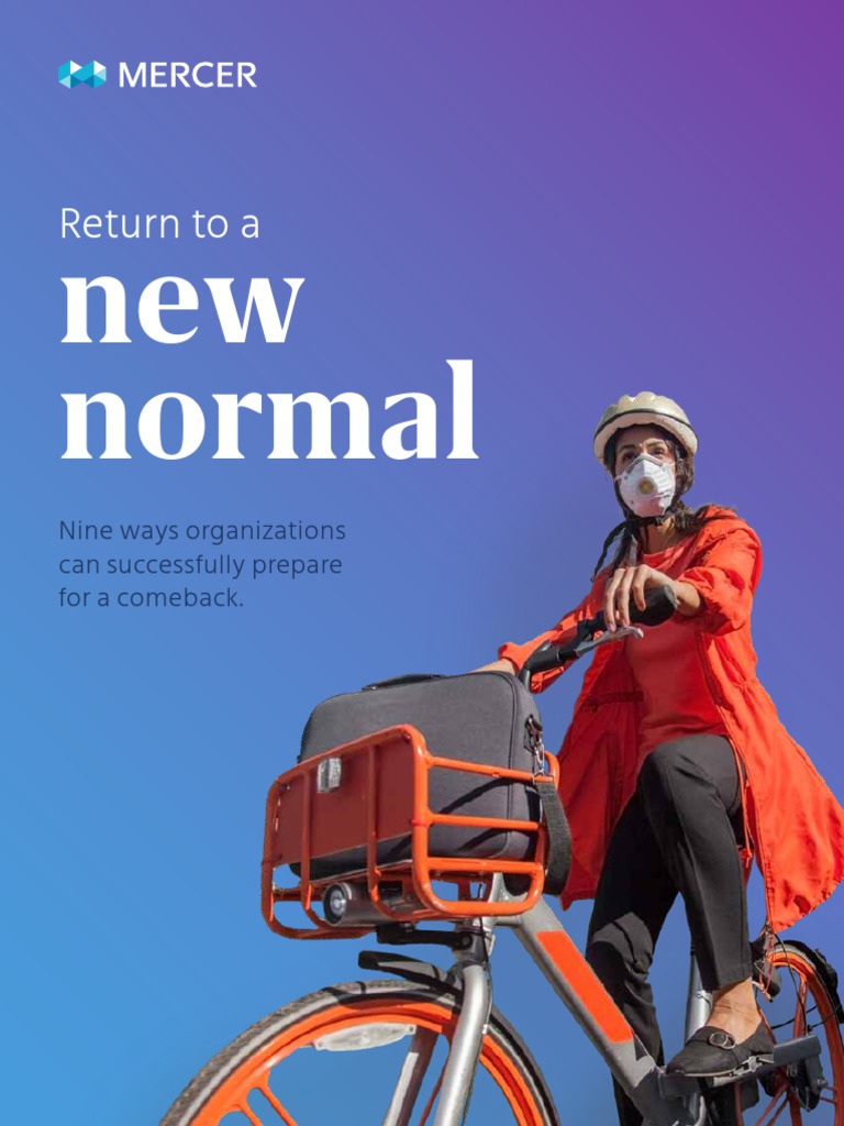 GL 2020 Return To New Normal Pov | PDF | Telecommuting | Employment