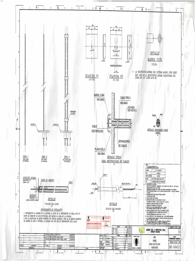 IM8-3484-3, Pernos Cables PDF | PDF