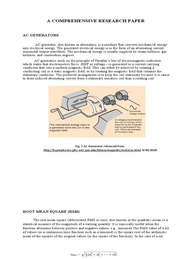 A Comprehensive Research Paper | PDF | Operational Amplifier | Ac Power