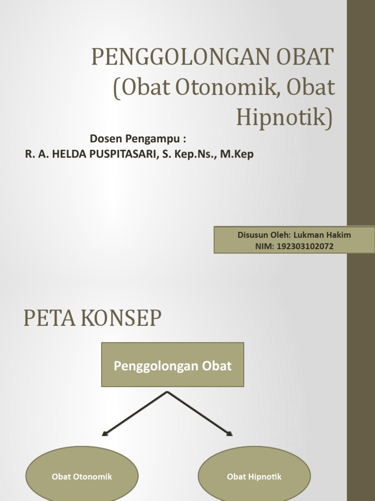 Penggolongan Obat | PDF | Sains & Matematika