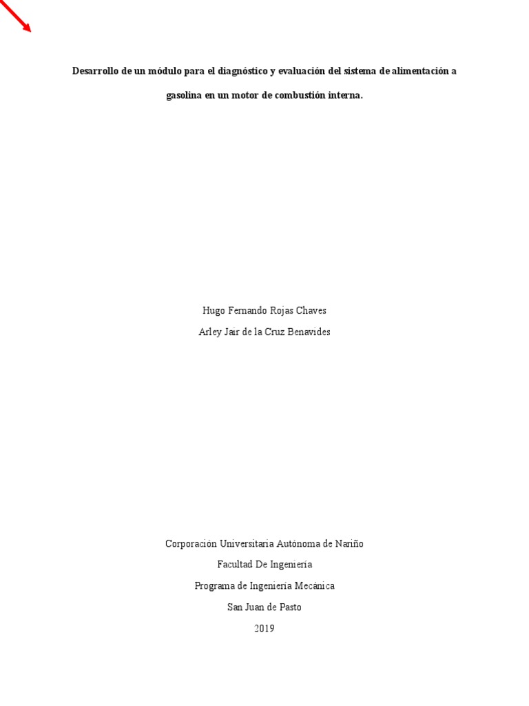 Proyecto Modulo de Laboratorio | Descargar gratis PDF | Inyección de ...