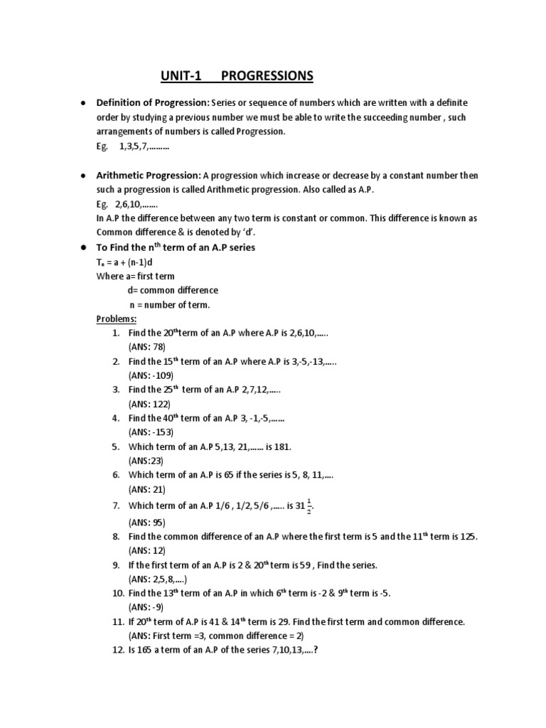 Business Mathematics Unit 1 Notes | PDF | Elementary Mathematics | Analysis
