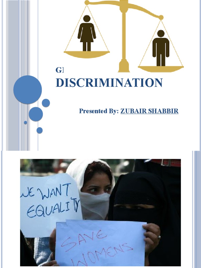 Gender Discrimination | PDF