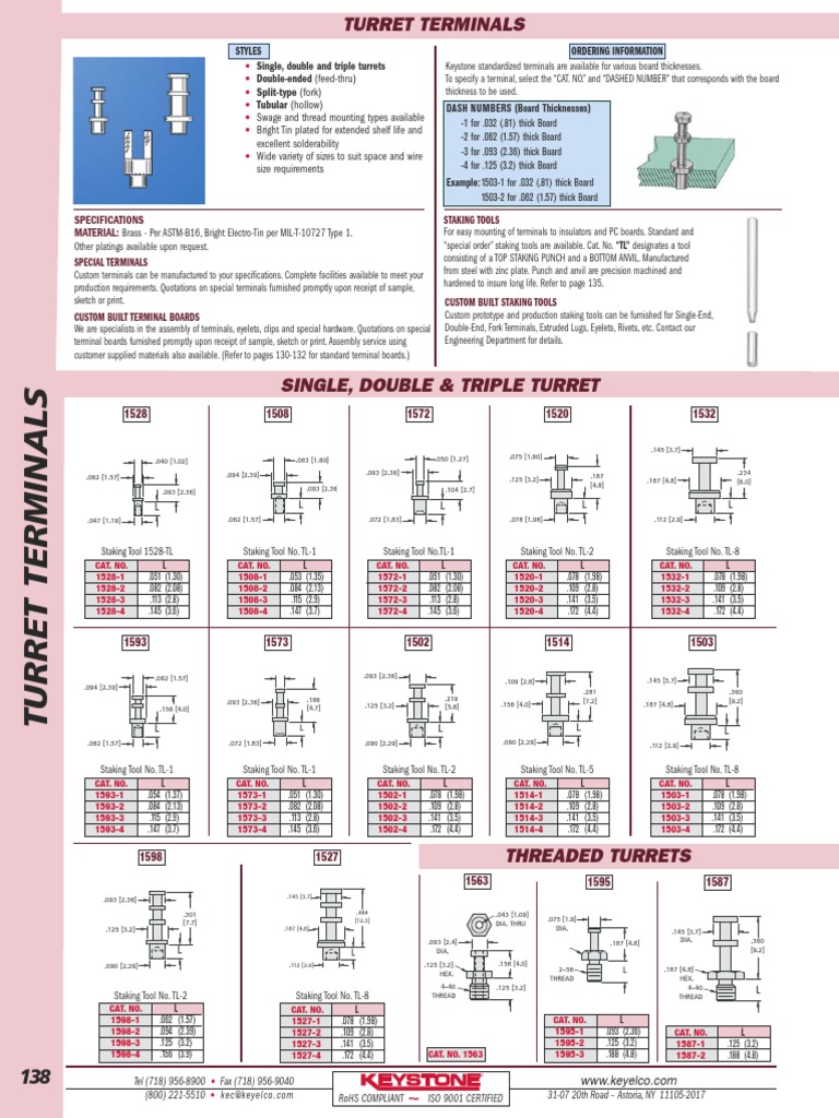 Terminal Turret 1520-2, 1076034 PDF | PDF | Industrial Processes ...