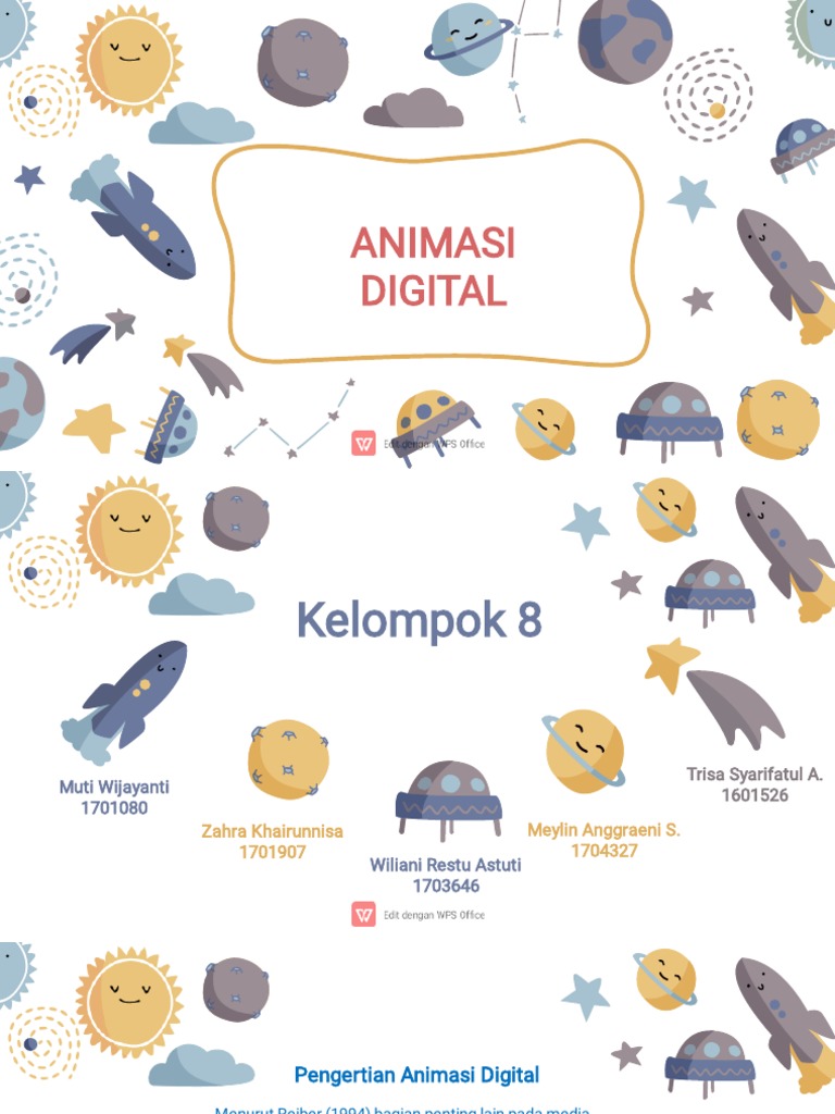 Manfaat dan Jenis Animasi Digital | PDF | Game & Aktivitas | Komputer