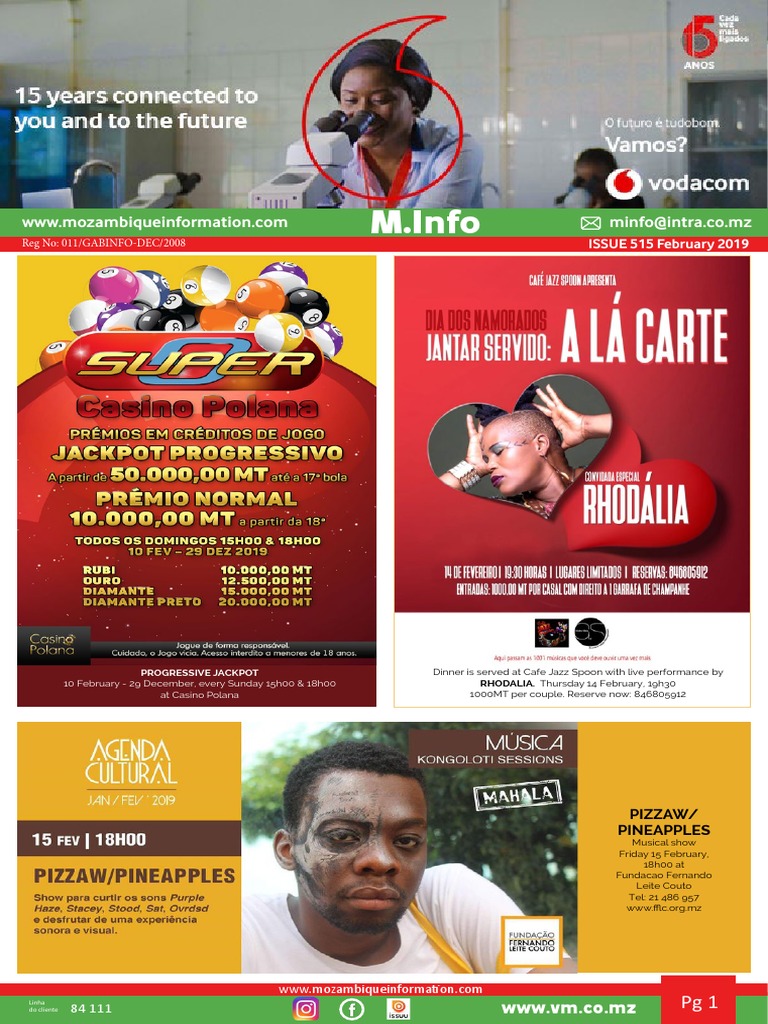 M.Info M.Info: Minfo@intra - Co.mz | PDF | Economies | Business
