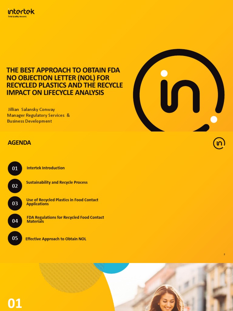 2017-11-02 - Intertek Webinar - FDA NOL For Recycled Plastics | PDF ...
