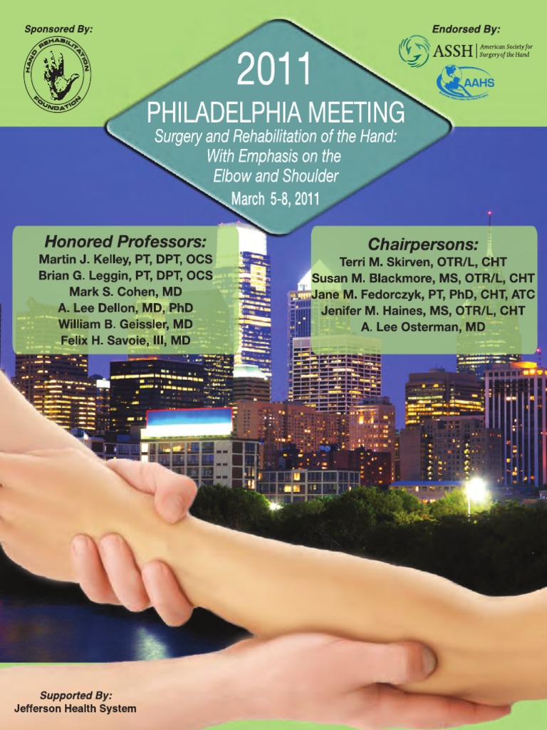 Hand Therapy Brochure PDF | PDF | Physical Therapy | Evidence Based ...