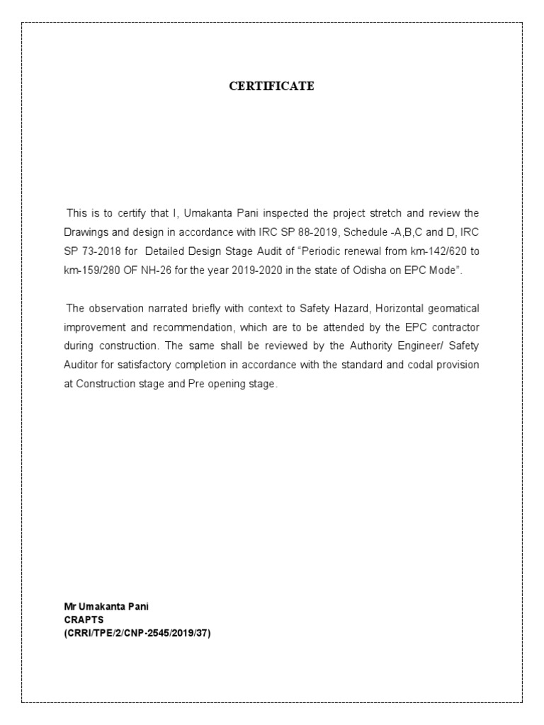 CERTIFICATE | PDF