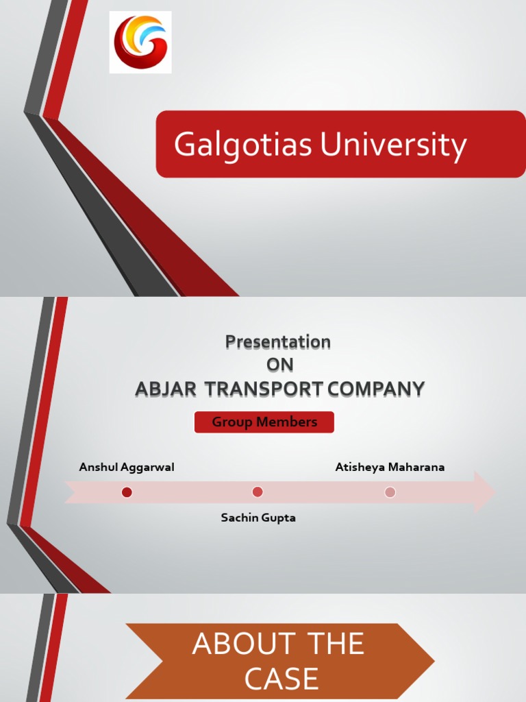 Abjar Transport Compsny | PDF | Cargo | Containerization