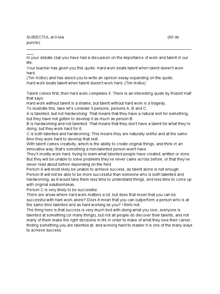 Tema 1 Engleza Compunere | PDF | Cognition | Learning