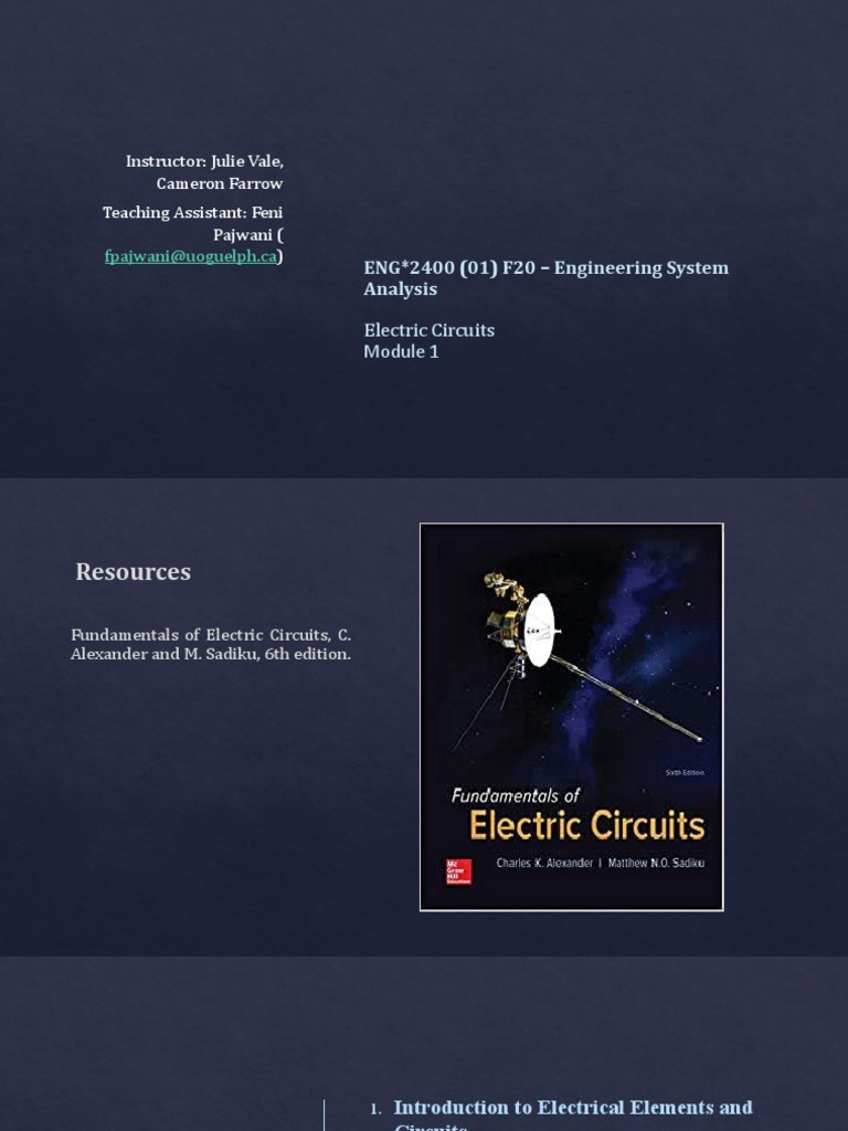 Instructor: Julie Vale, Cameron Farrow Teaching Assistant: Feni Pajwani ...