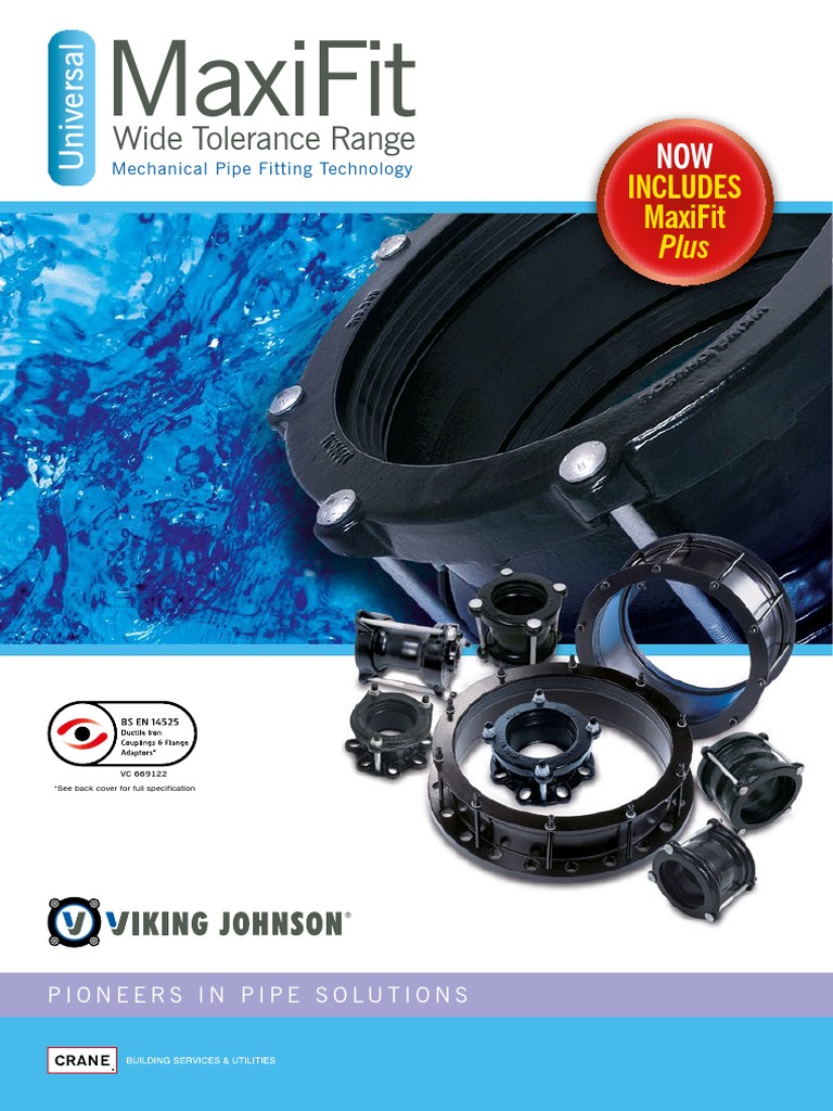 Universal MaxiFit Pipe Fitting Technology for Wide Tolerance Ranges ...