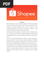 "Shopee": A Business Summary Presented To The Faculty of The College of ...