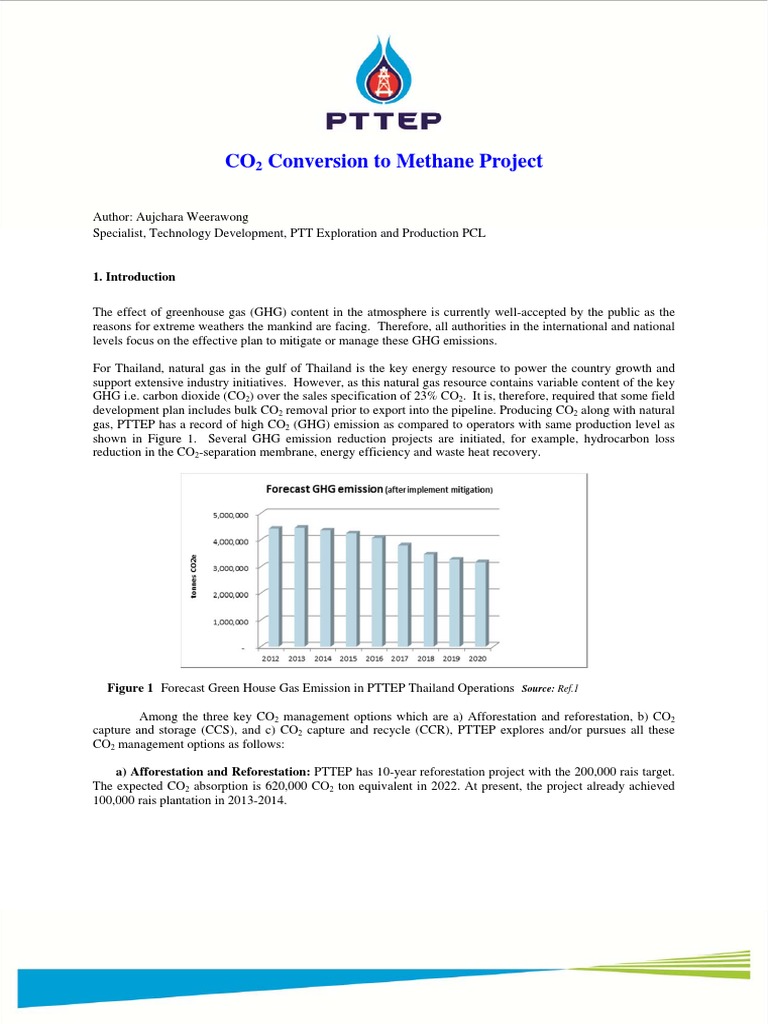 03.1 CO2 Conversion To Methane Article | PDF | Carbon Capture And ...