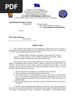 PNP Formal Charge | PDF | Public Law | Law Enforcement