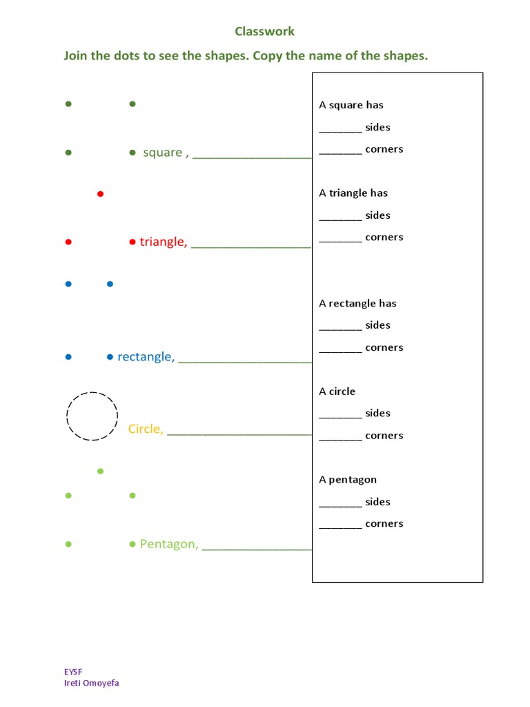 2 Dimensional Shapes | PDF