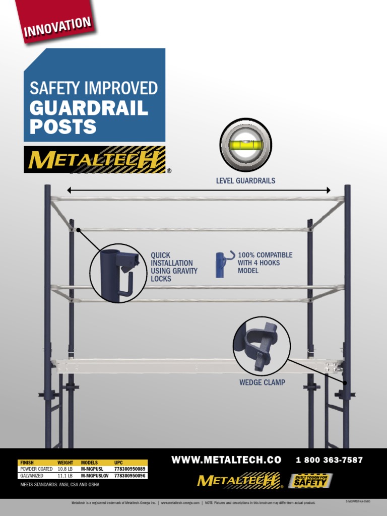 METALTECH Guardrail Post | PDF