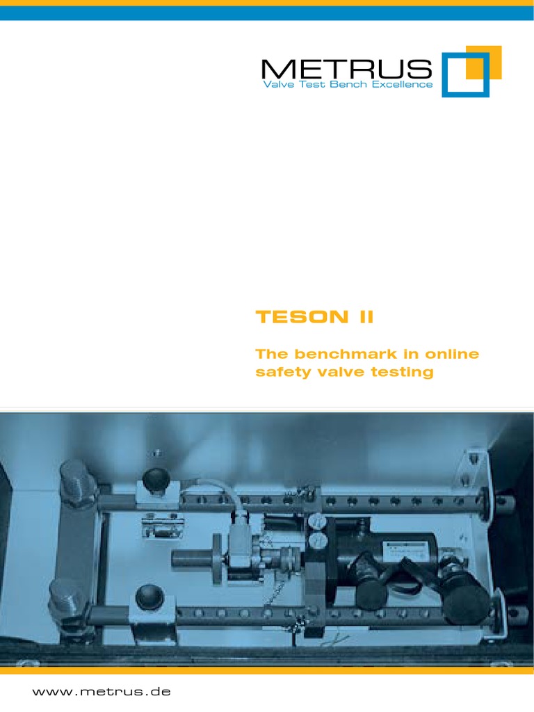 TESON II Flyer en | PDF | Valve | Safety