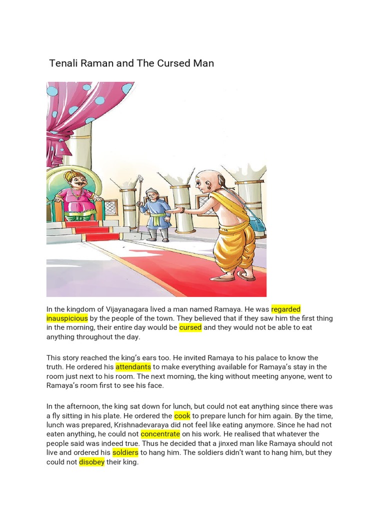 Story - Tenali Rama | PDF