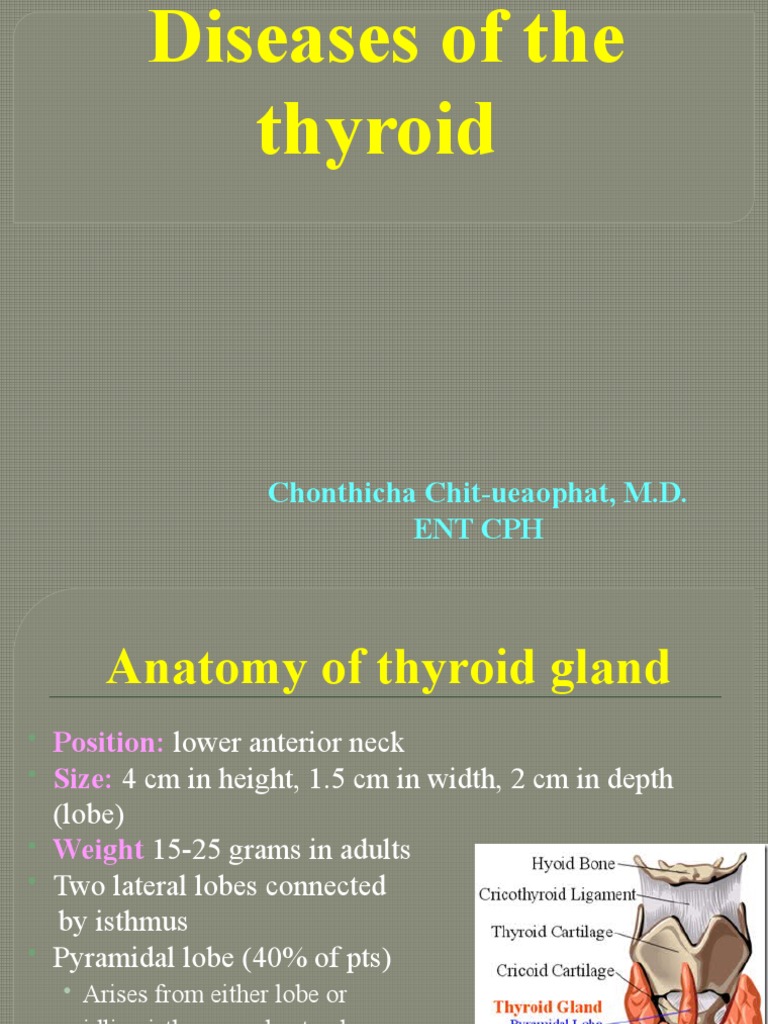 Disease of Thyroid | PDF | Thyroid | Hyperthyroidism
