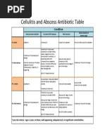 Antibiotic Worksheet | PDF | Beta Lactamase | Antibiotics