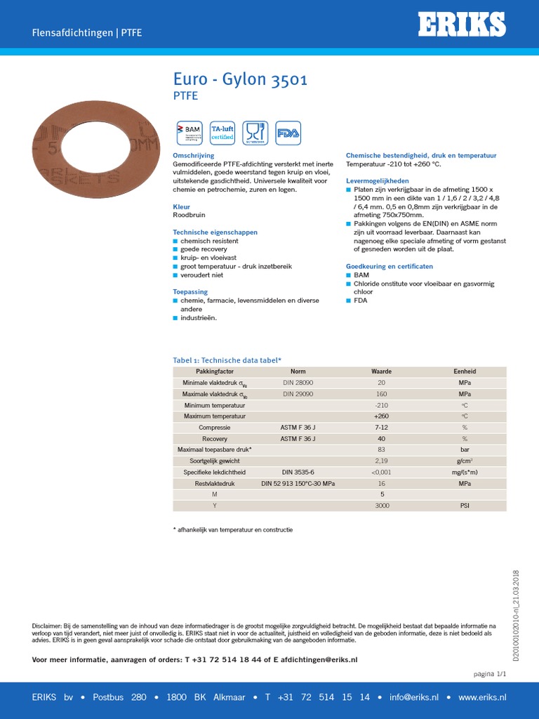 Gylon 3501 PDF | PDF