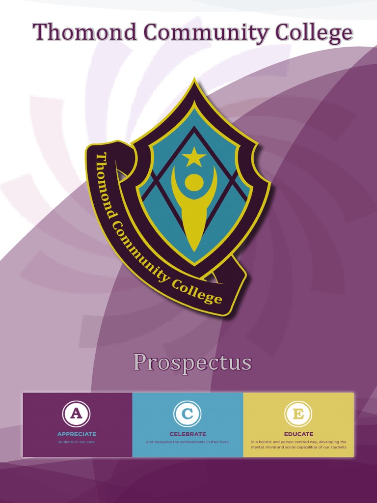 Prospectus TCC 2020 2021 | PDF | Curriculum | Special Education