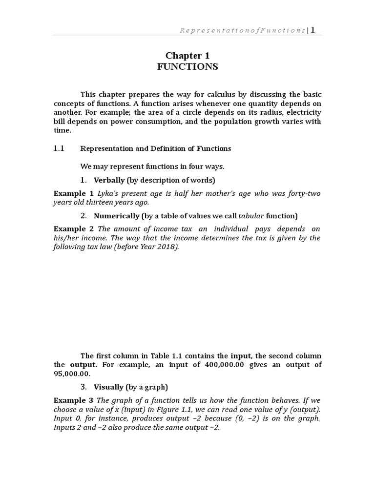 1 1-Representation | PDF | Variable (Mathematics) | Function (Mathematics)