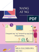 Wastong Gamit NG Nang NG at Nang | PDF