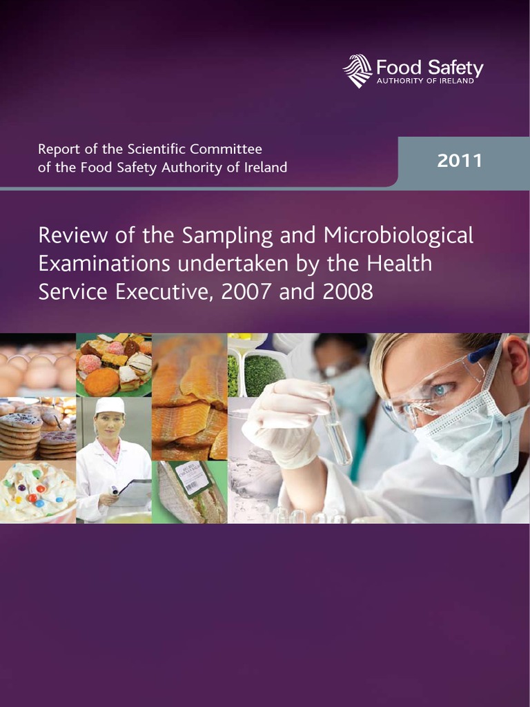 HSE Data Sampling Report 2011 FINAL Revised | PDF | Bacon | Foods
