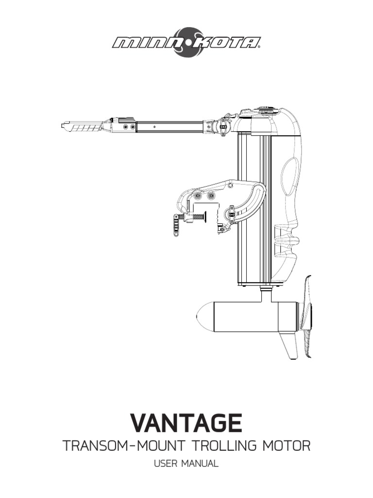 Vantage: Transom-Mount Trolling Motor | PDF | Fuse (Electrical ...