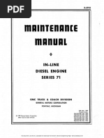 Detroit Diesel 4-71 Specifications | PDF | Horsepower | Land Vehicles