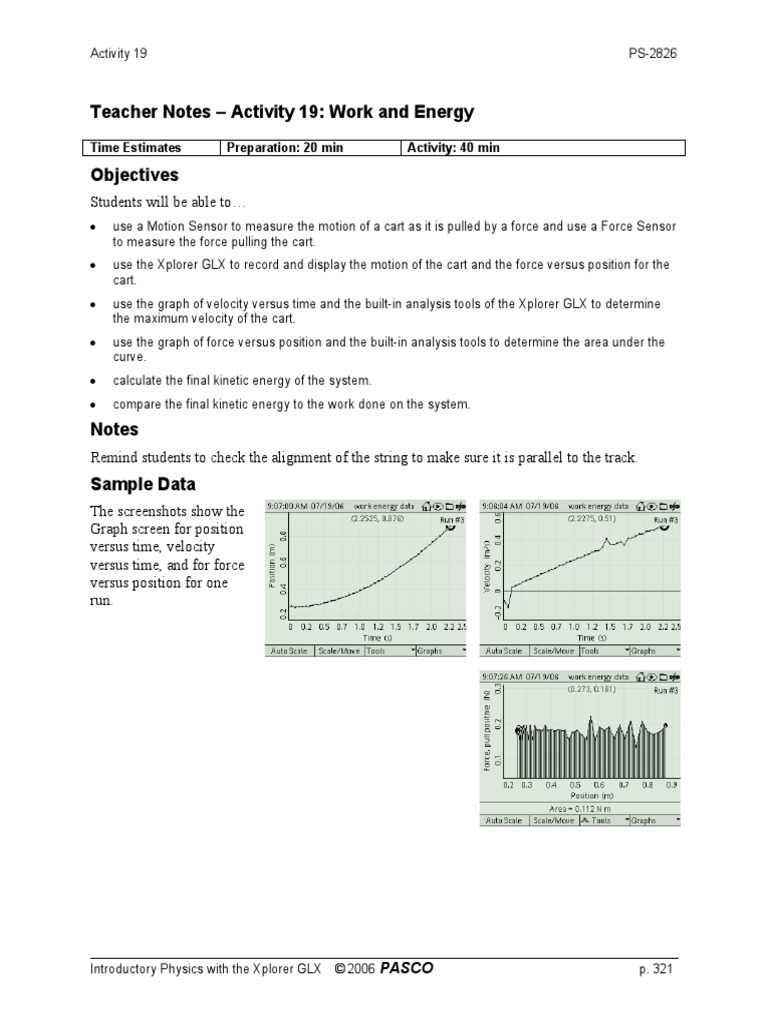 19 Work Energy TN | PDF | Kinetic Energy | Force