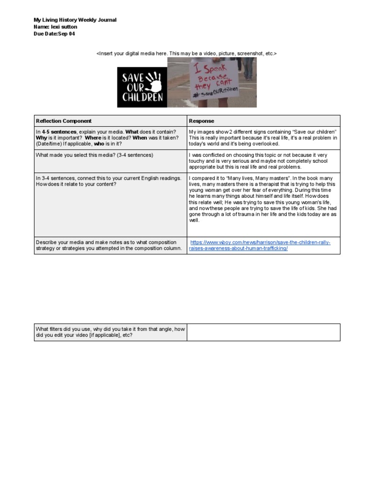 Sep 4 Weekly Journal Entry | PDF | Self-Improvement | Science & Mathematics