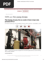 NFPA E-Forms-83-88 (FIRE PUMP ANNUAL PERFORMANCE TEST) | PDF | Pump ...
