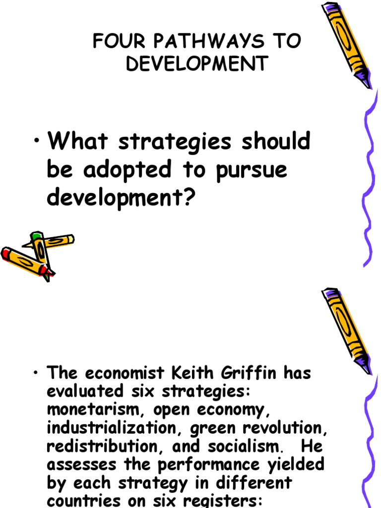 Four Pathways To Development: - What Strategies Should | PDF ...