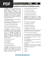 Conteudos Provas ESA | PDF