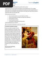Romeo and Juliet Assignments | PDF | Characters In Romeo And Juliet