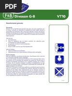 Divosan Forte Ficha Tecnica | PDF | Química | Sustancias químicas