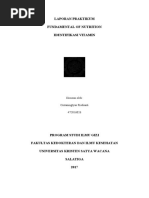 Uji Biokimia Vitamin: Laporan Praktikum | PDF | Pengembangan Diri ...